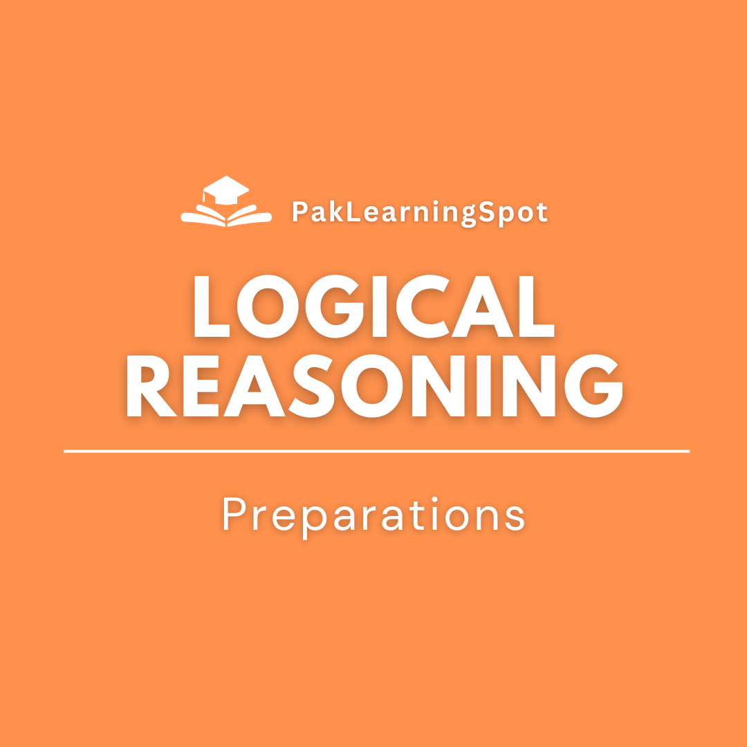 Logical Reasoning Topical MCQs - PLS Boost by PakLearningSpot