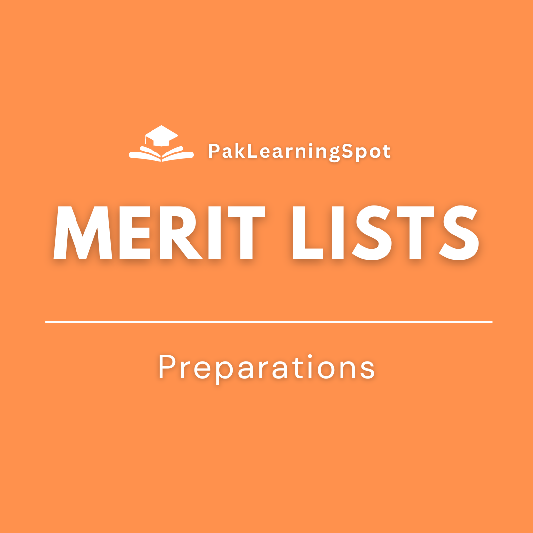 Merit Lists - PLS Academy - Boost